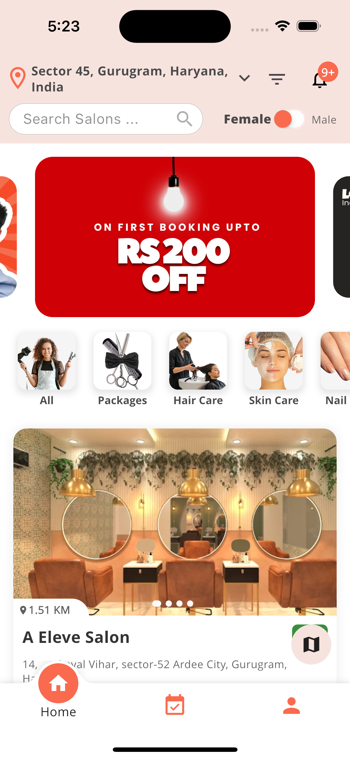 Nearz - Premium Salon Appointment App | Salon Booking Online